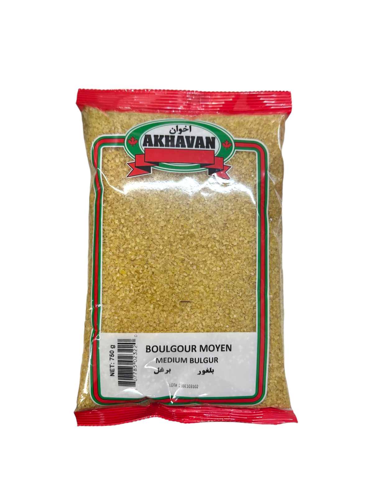 Akhavan Medium Bulgur 750 G – HyperFresh Market
