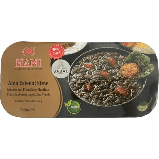 Hani Aloo Esfenaj Stew Meatless 460 G – Hyper Fresh